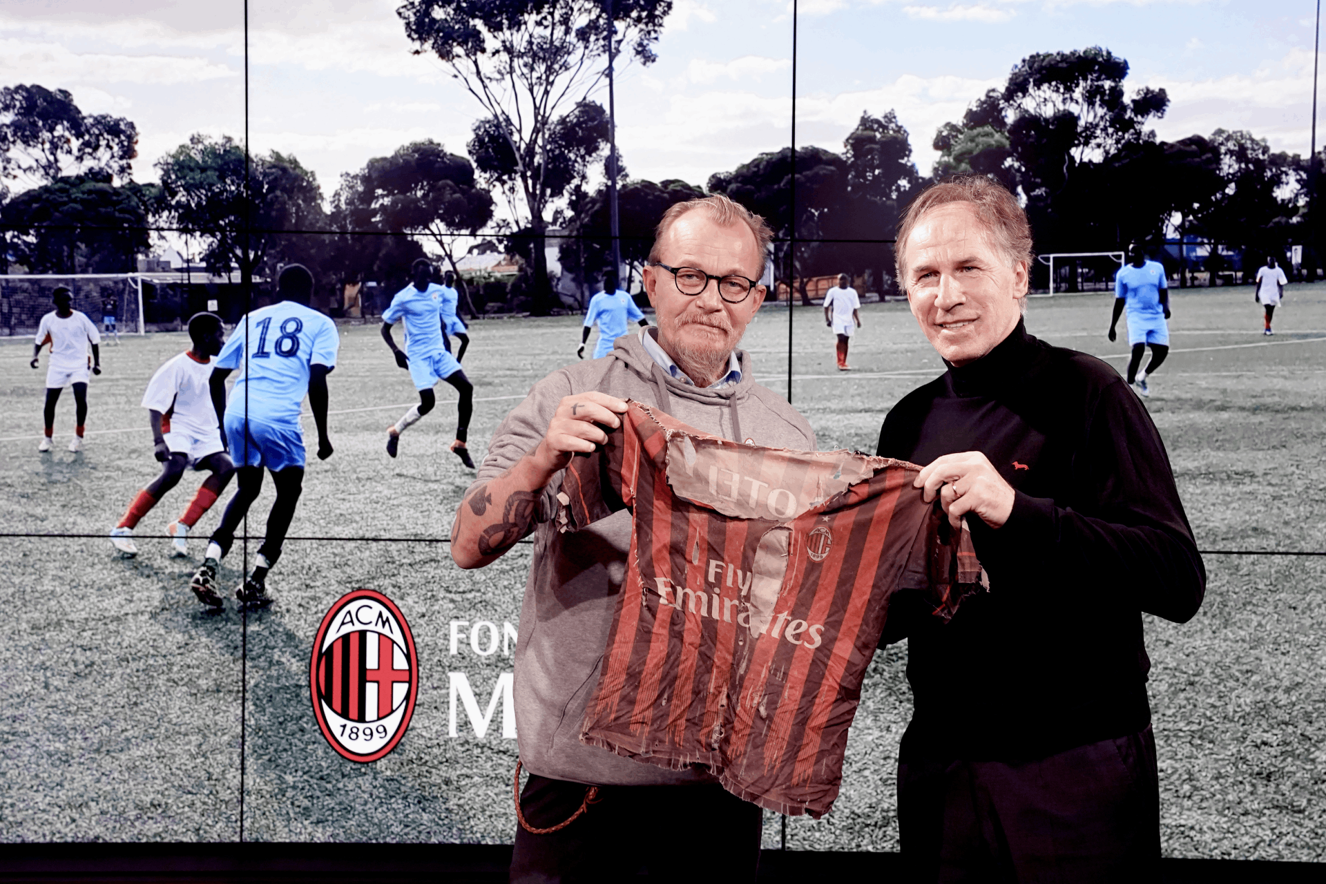 AC Milan e UNICEF: Charity per i Bambini del Sudan del Sud