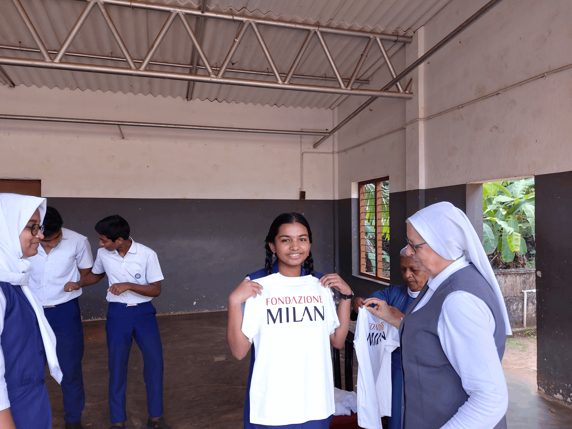 Nafeesa and her new journey – Sport for Change - Fondazione Milan