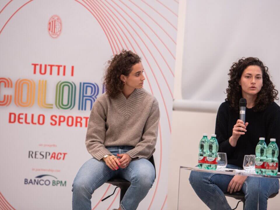 AC Milan Stars Inspire at 'All the Colors of Sport'