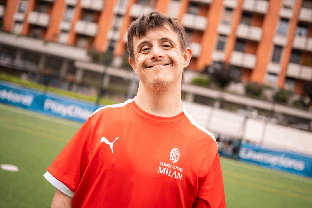 Matteo, Soccer as a Life Experience – Sport for All - Fondazione Milan